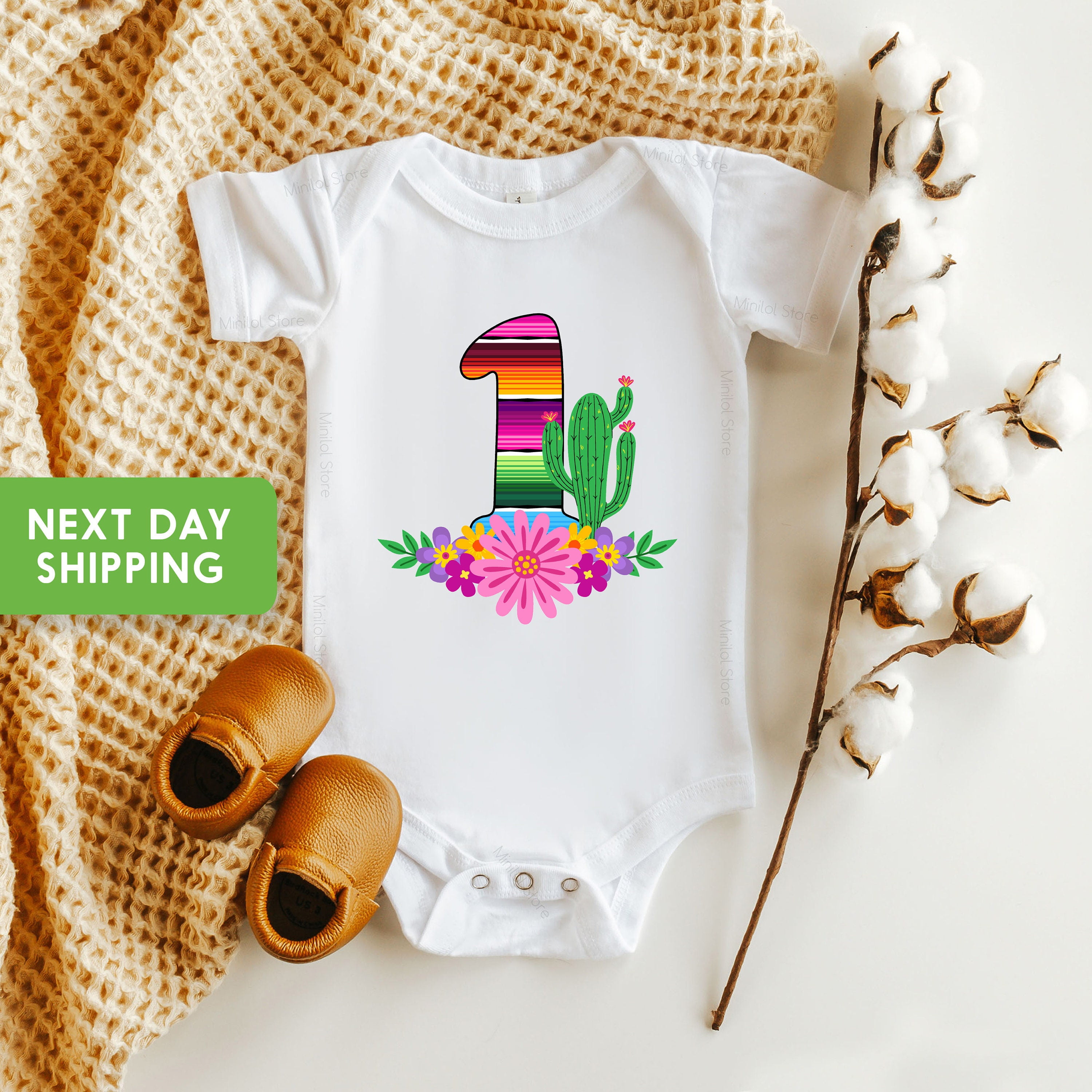 Bella Canvas with Fiesta 1St Birthday, Fiesta First Birthday, Girl Fiesta Birthday One Birthday ...