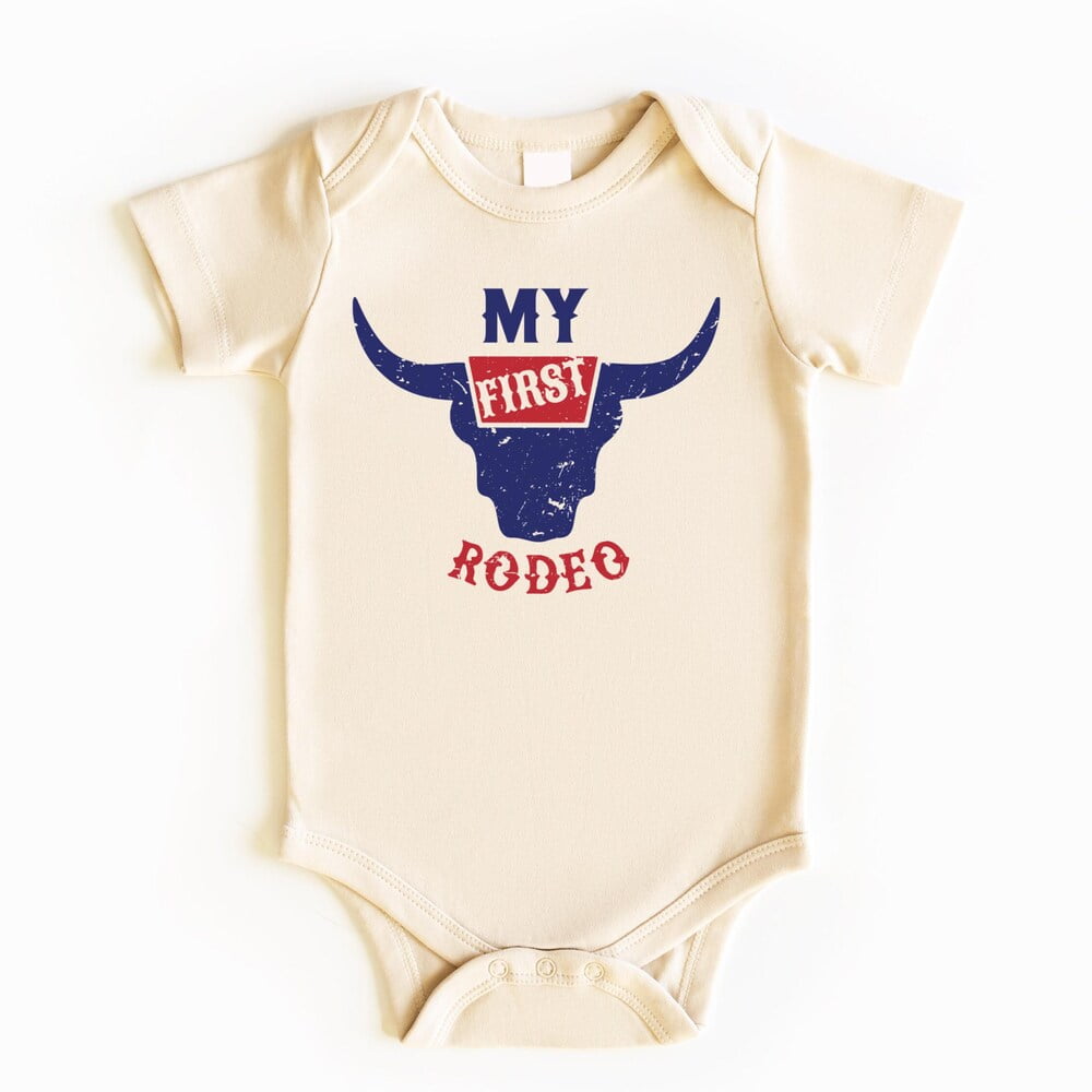 Bella Canvas with My First Rodeo, Rodeo Birthday,, First Birthday ...