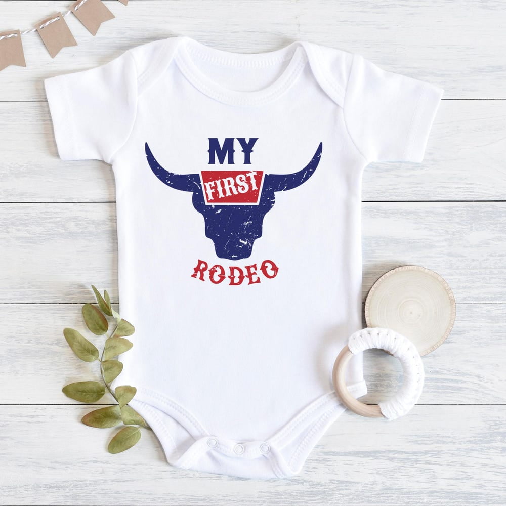 Bella Canvas with My First Rodeo, Rodeo Birthday,, First Birthday ...