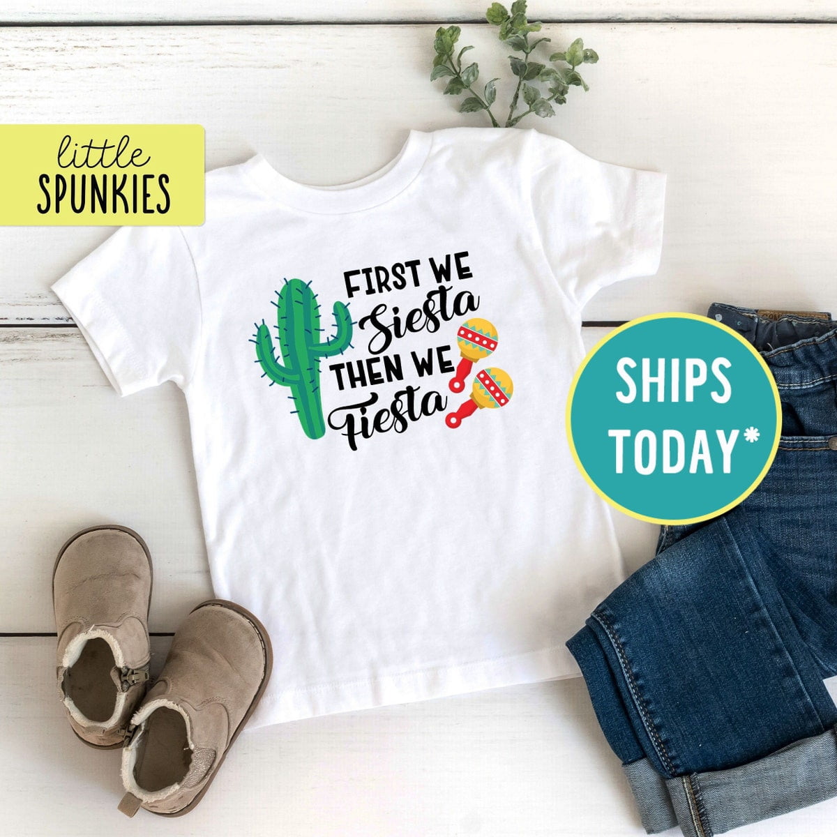 Bella Canvas First Siesta Then We Fiesta Kids Shirt, Cinco De Mayo ...