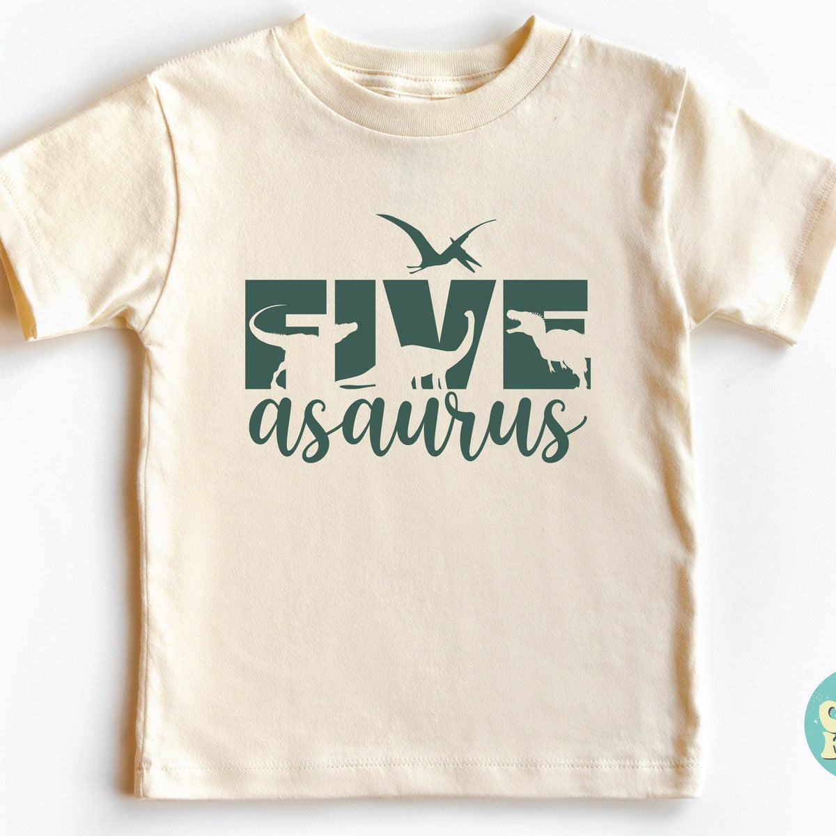 Bella Canvas Five Asaurus Shirt, Fifth Birthday Shirt, 5th Birthday ...