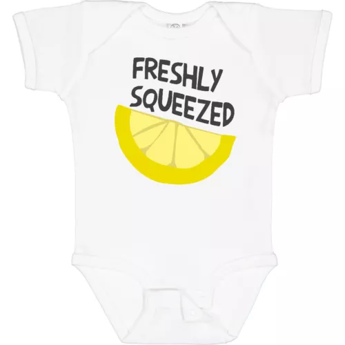 Bella Canvas Freshly Squeezed Baby Funny Humor Cute Lemon Squeeze ...