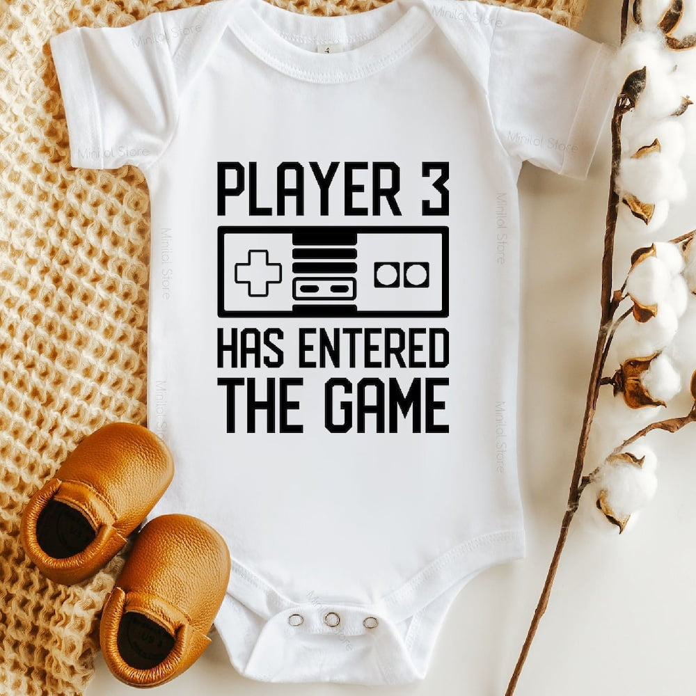 Bella Canvas Funny Baby, Player 3 Has Entered The Game, Funny Baby ...