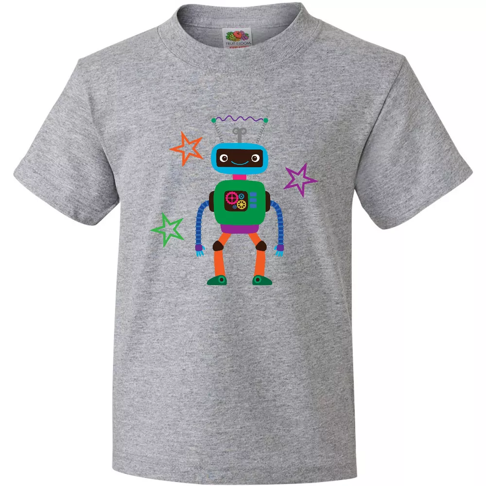 Bella Canvas Funny Robotics Team Robot Engineer Future Kids Child ...
