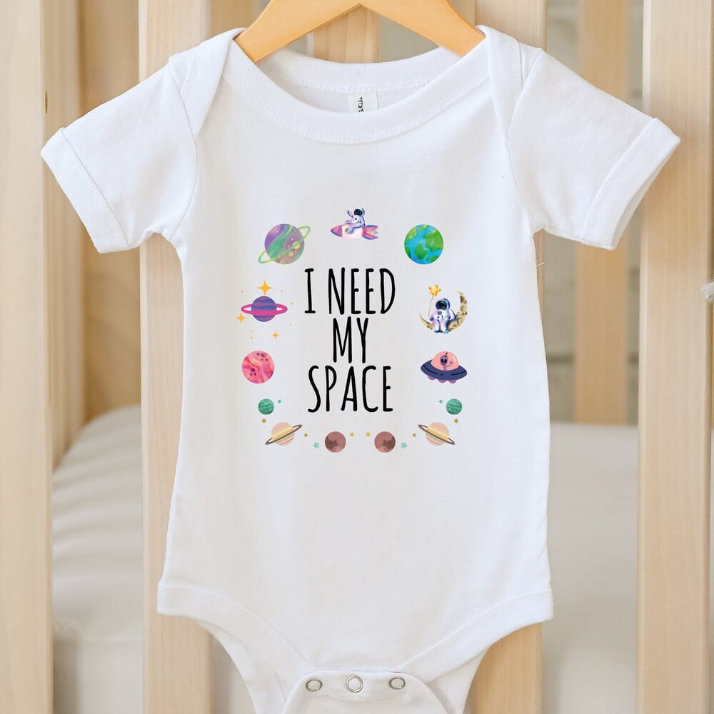 Bella Canvas with Funny Space Kids Shirt, I Need Space Kids Tshirt, I ...