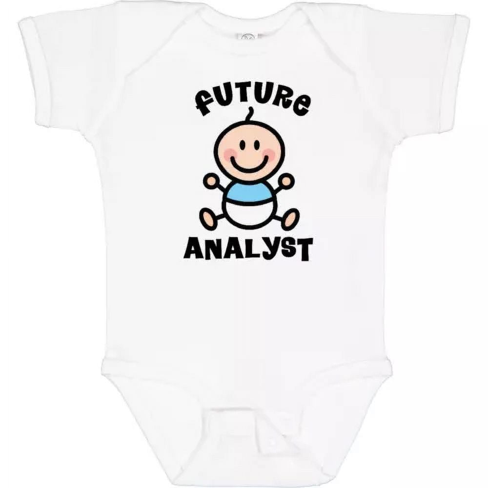 Bella Canvas Future Analyst Baby Kids Stick Figure Cute Occupations ...