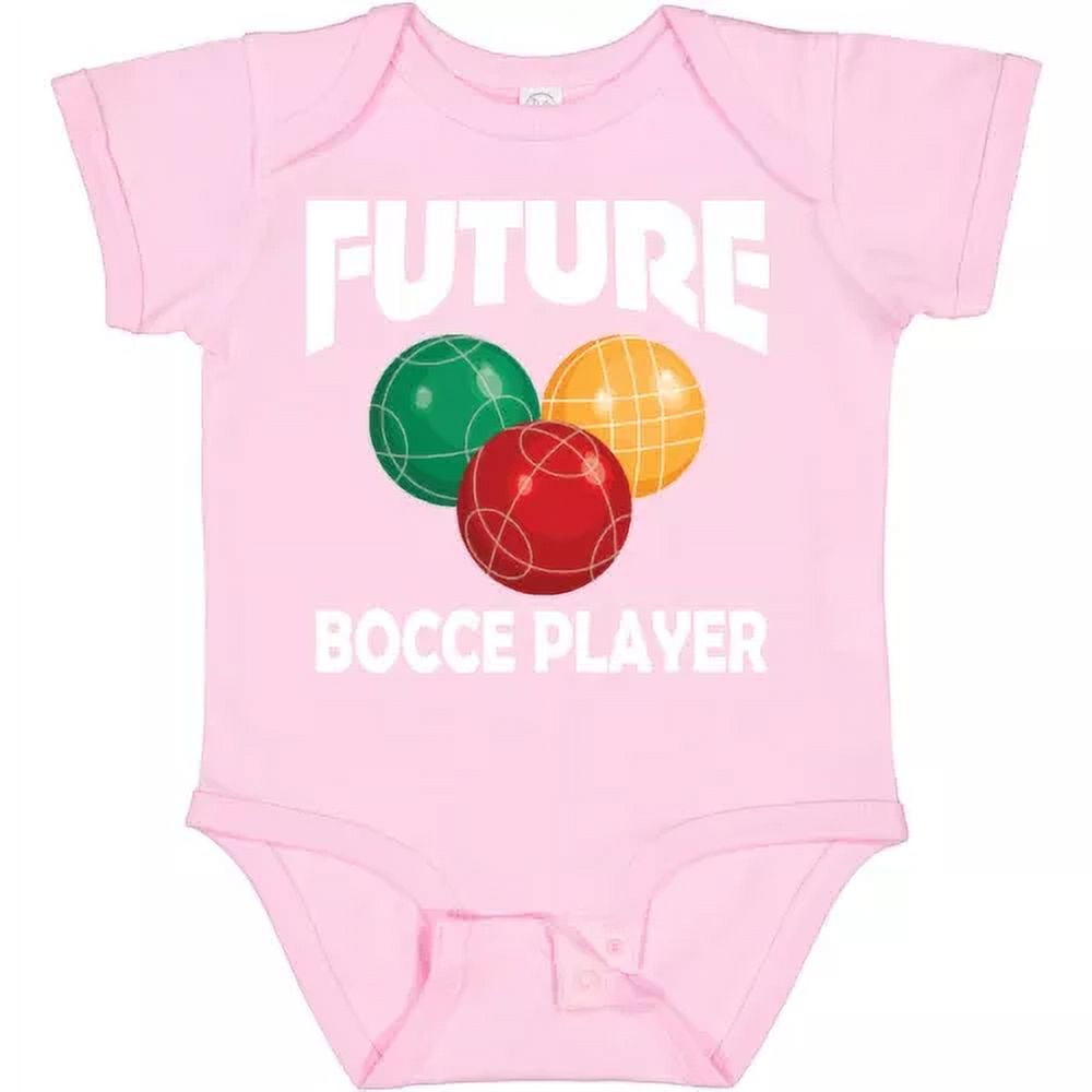 Bella Canvas Future Bocce Player Baby Sports Gifts Game Ball One-piece ...