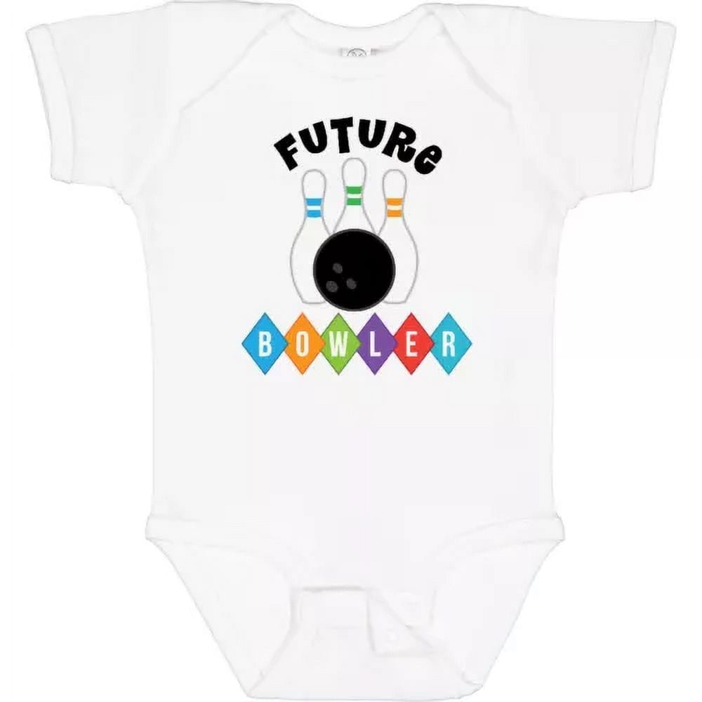 Bella Canvas Future Bowler Bowling Pins Baby Bowl Team Kids Cute Childs ...