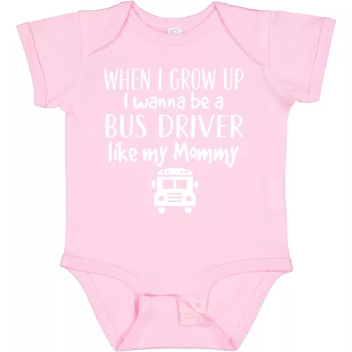 Bella Canvas Future Bus Driver Like Mommy Infant Creeper Mom Childs ...