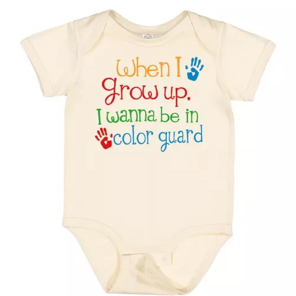 Bella Canvas Future Color Guard Member Baby Bodysuit Band Childs One ...