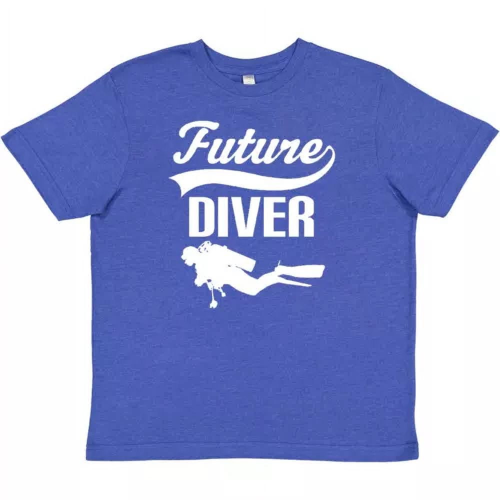 Bella Canvas Future Diver Scuba Diving Water Sports Childs Boys Dive ...