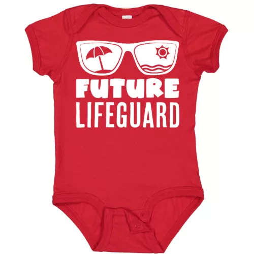 Bella Canvas Future Lifeguard- Sunglasses Baby Bodysuit Occupations ...