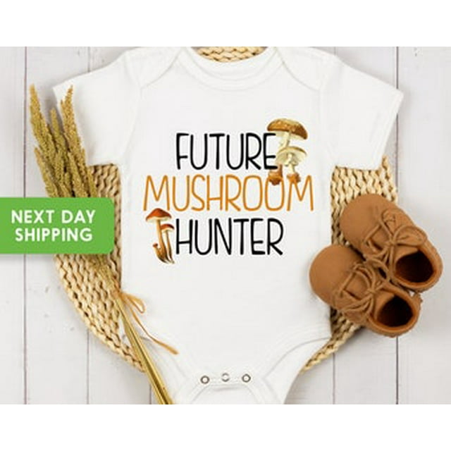Bella Canvas Future Mushroom Hunter Baby Onesie Mushroom Forager Baby ...
