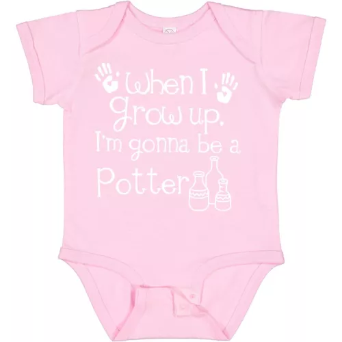 Bella Canvas Future Potter Sculptor Pottery Baby Childs Cute Sculpting ...