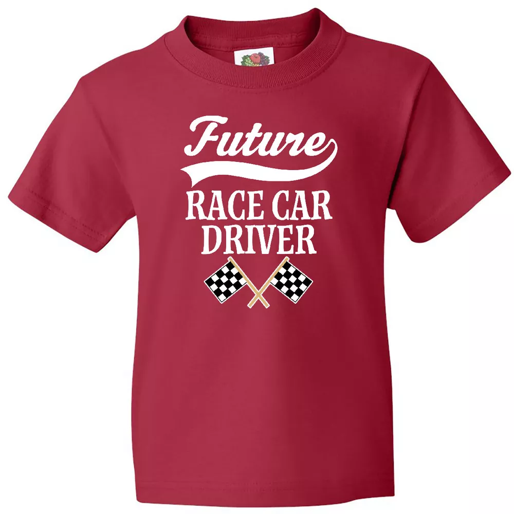 Bella Canvas Future Race Car Driver Racing Racer Cute Childs Baby Job ...