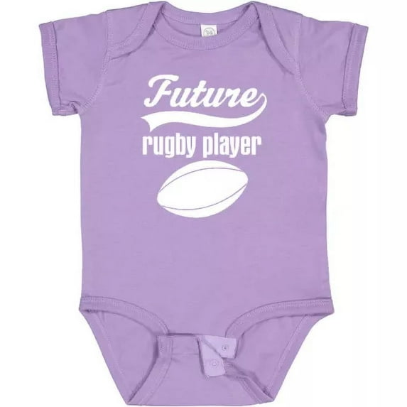 Bella Canvas Future Rugby Player Baby Sports Ball Cute Childs Football ...