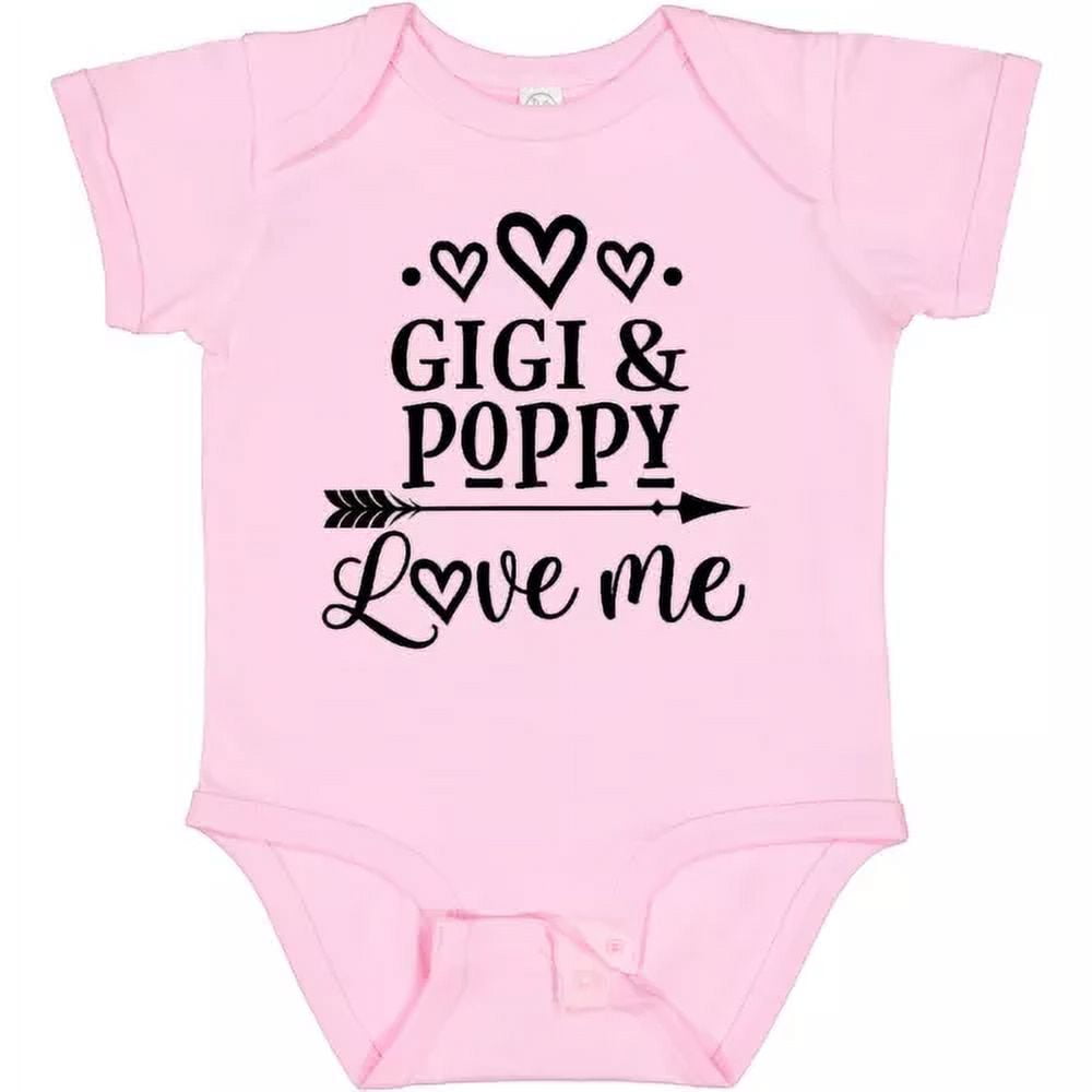 Bella Canvas Gigi And Poppy Love Me Baby From Grandchild Grandkids Girl ...