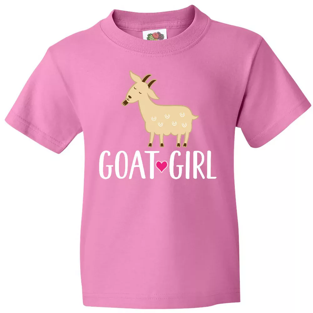 Bella Canvas Goat Girl Farm Animal Girls Childs Animals Clothing ...