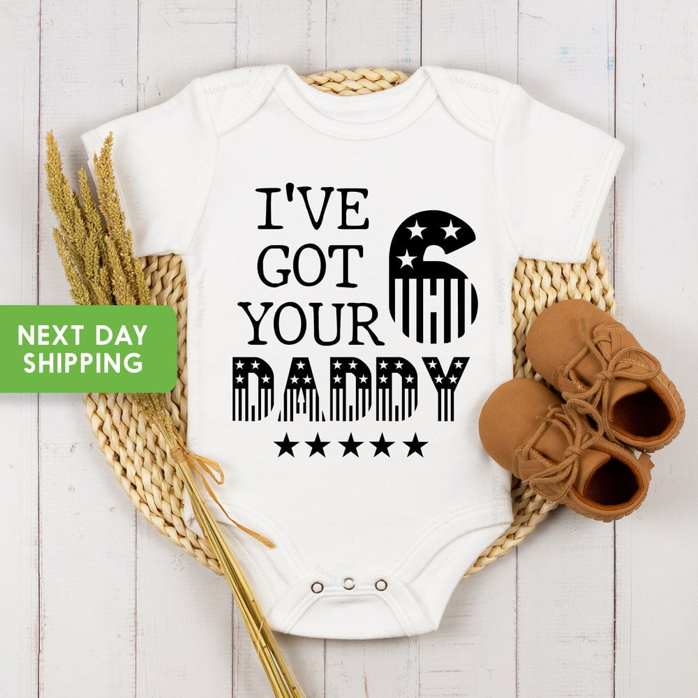 Bella Canvas Got Your 6 Police Baby Daddy Cop Police Baby Gift Law ...