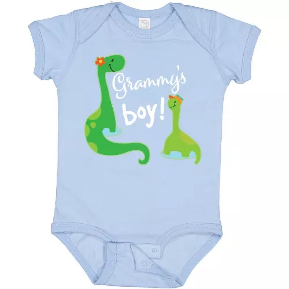 Bella Canvas Grammy Boy Grandson Dinosaur Baby Grammys Grandchild Cute Hws Bodysuit - Walmart.com