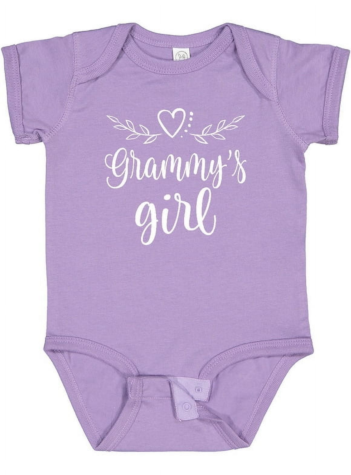 Bella Canvas Grammy Girl Granddaughter Girls Baby Bodysuit - Walmart.com