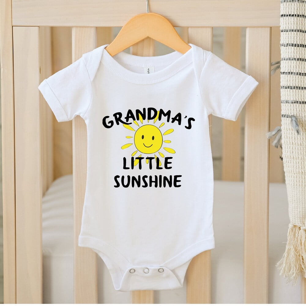 Bella Canvas with Grandma'S Little Sunshine ,Grandma'S Little Sunshine ...