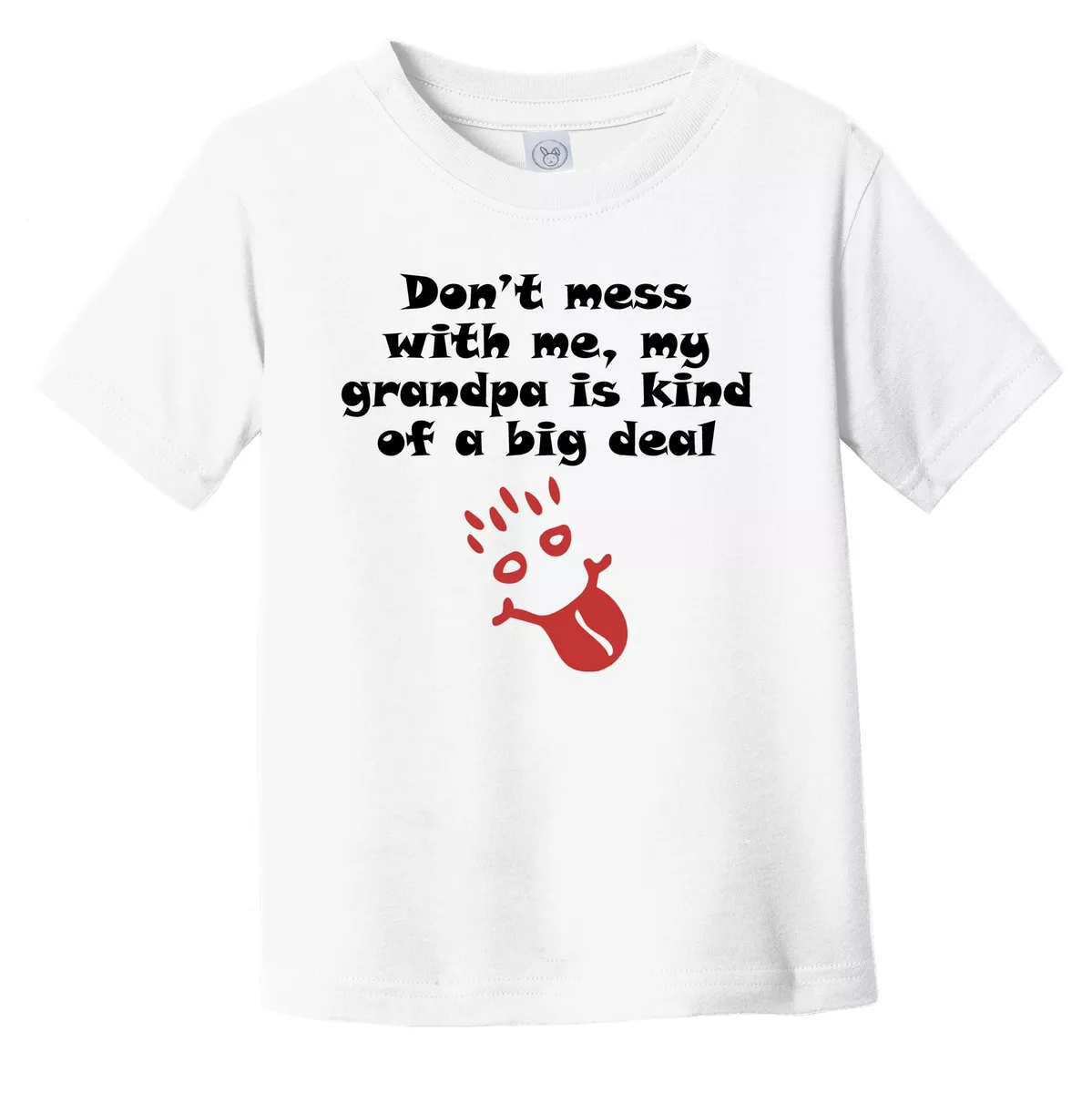 Bella Canvas Grandpa Is Kind Of A Big Deal Funny Grandchild Toddler ...