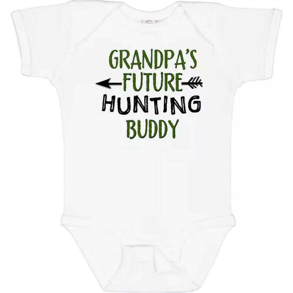 Bella Canvas Grandpas Future Hunting Buddy Baby Family Grandpa ...