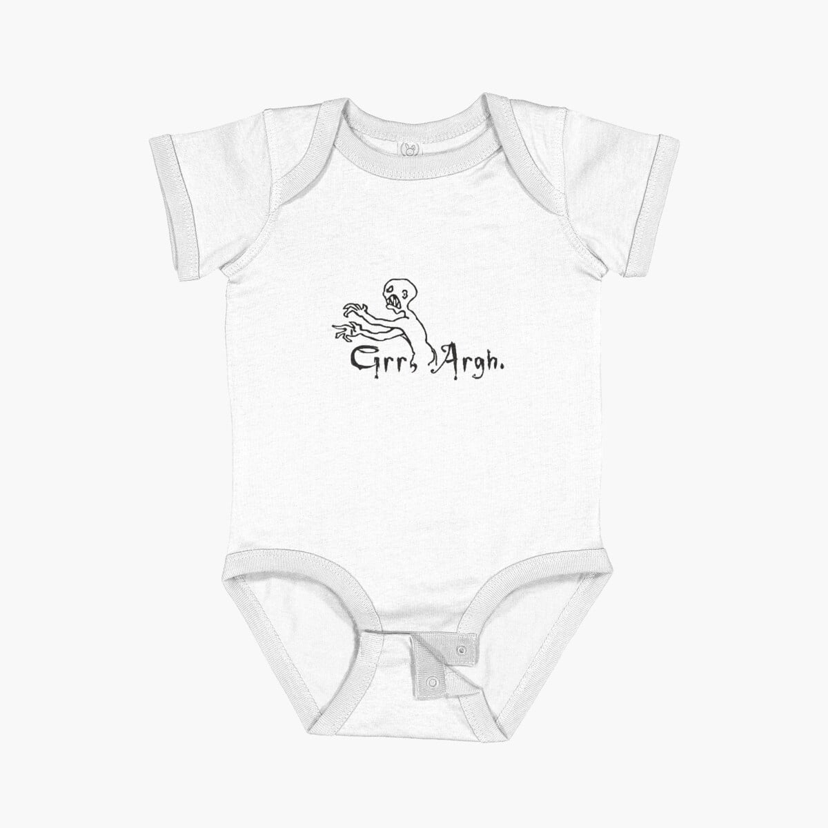 Bella Canvas Grrr Argh Short Sleeve Baby One-Piece Newborn Gender ...