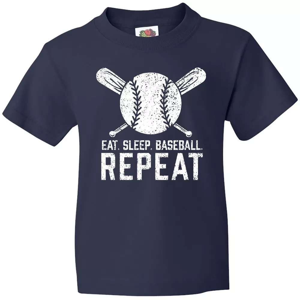 Bella Canvas Grunge Eat Sleep Baseball Repeat Baseballs Bat Lover Fan ...