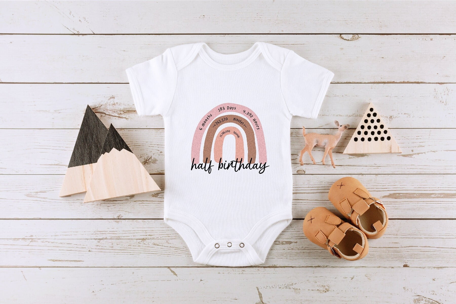 Bella Canvas with Half Birthday, Rainbow Half Birthday, Rainbow Birthday, Cute Half Birthday ...