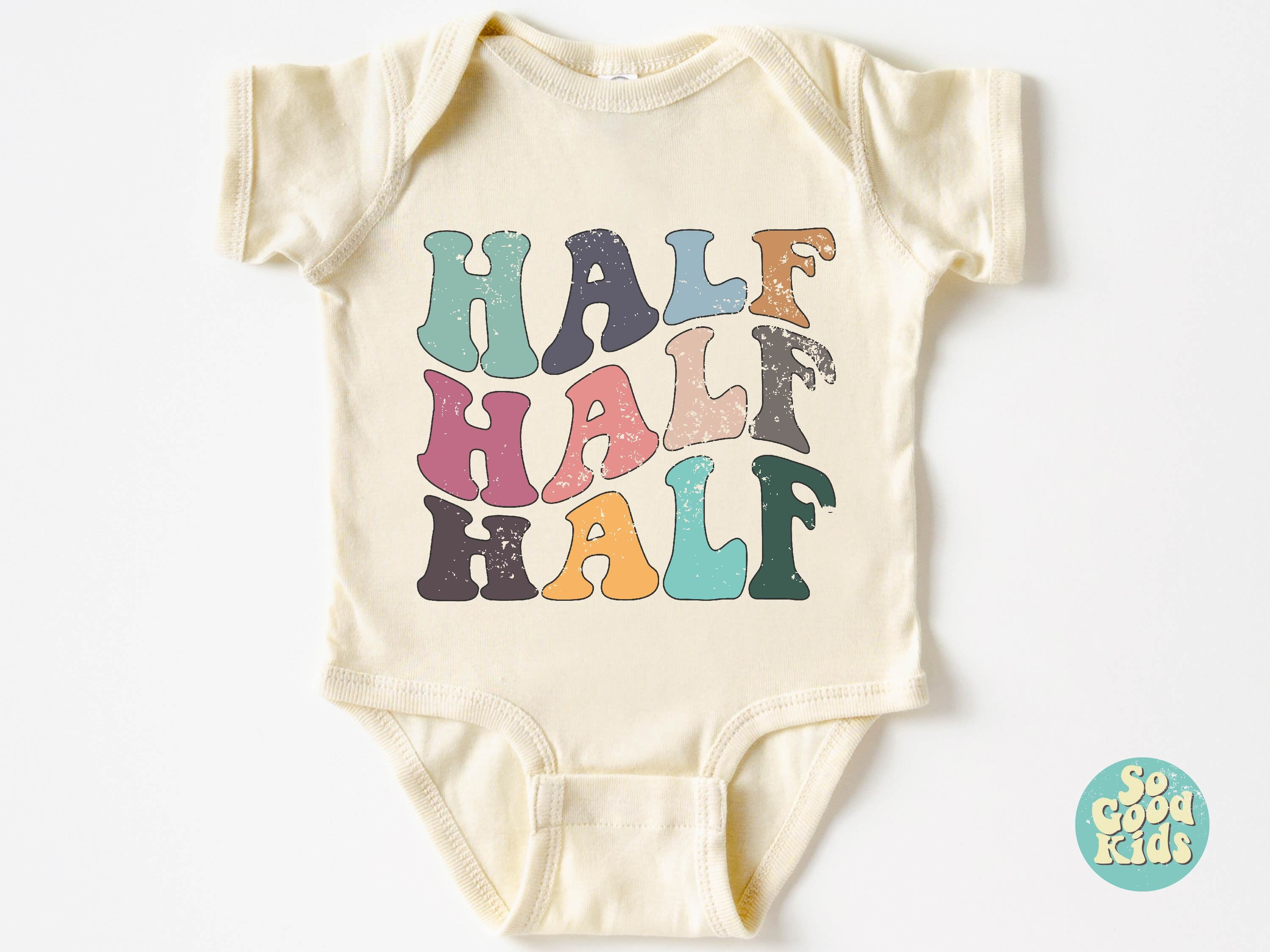 Bella Canvas with Half Birthday Shirt, Half Birthday, First Birthday Gift Idea, Idea, Cute ...