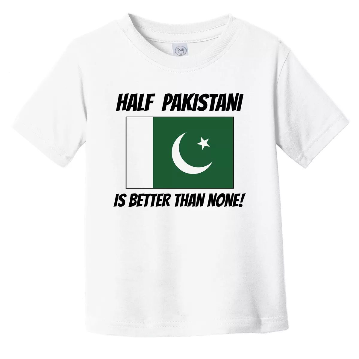 Bella Canvas Half Pakistani Is Better Than None Pakistan Flag Funny ...