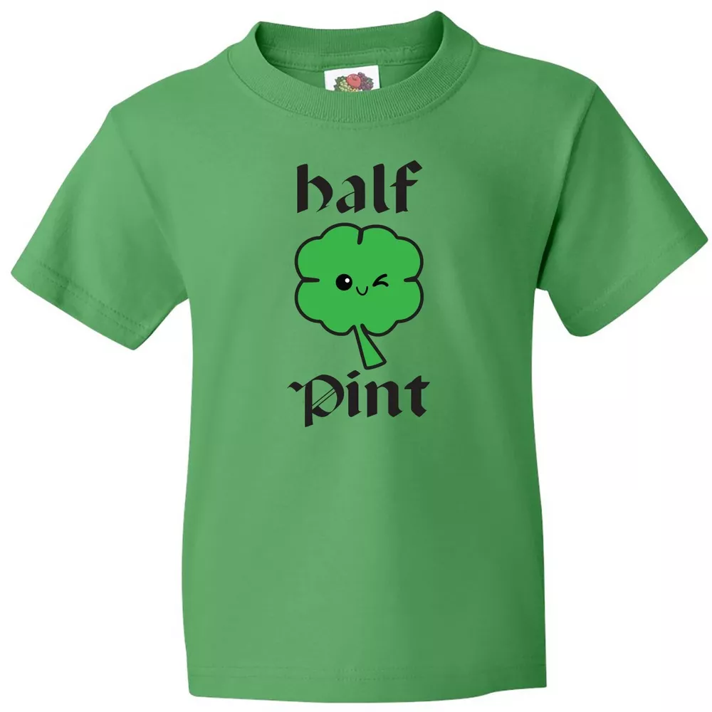 Bella Canvas Half Pint St Patricks Dat Pattys Clover Lucky Charm Cute ...