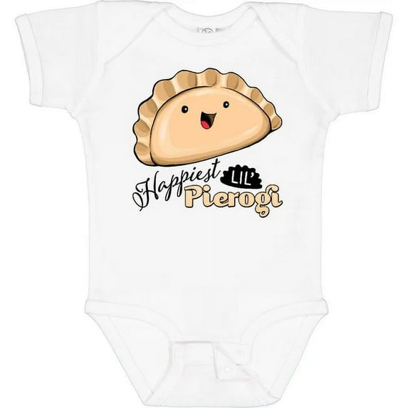 Bella Canvas Happiest Lil' Pierogi Baby Food Cute Polish Cuisine ...