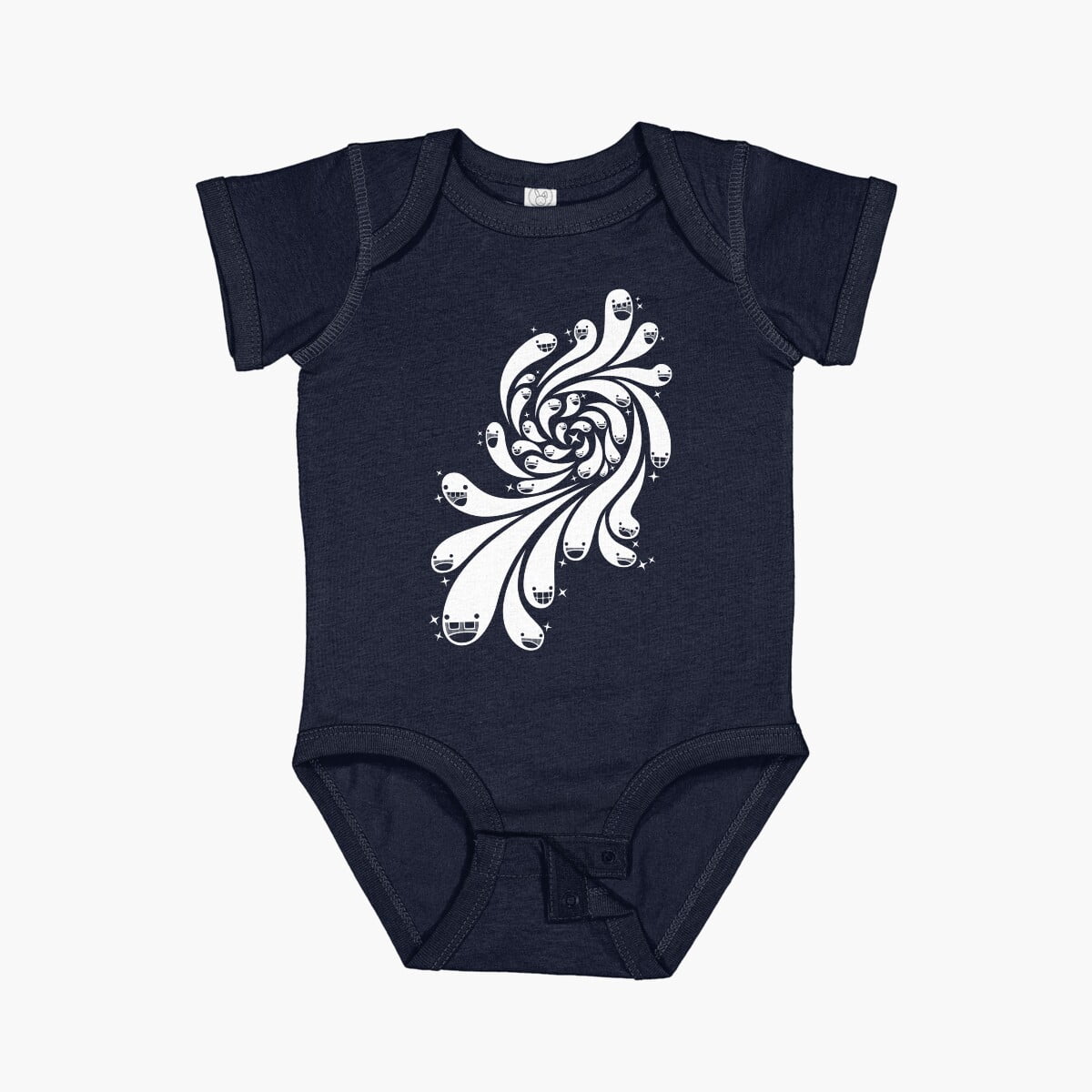 Bella Canvas Happy Splash - 1-Bit Oddity - White Version Short Sleeve ...