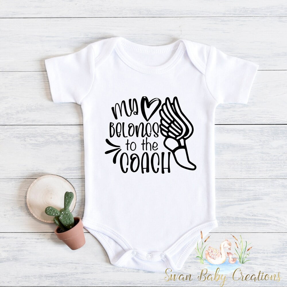 Bella Canvas with My Heart Belongs To The Coach Track, Daddy'S Future ...