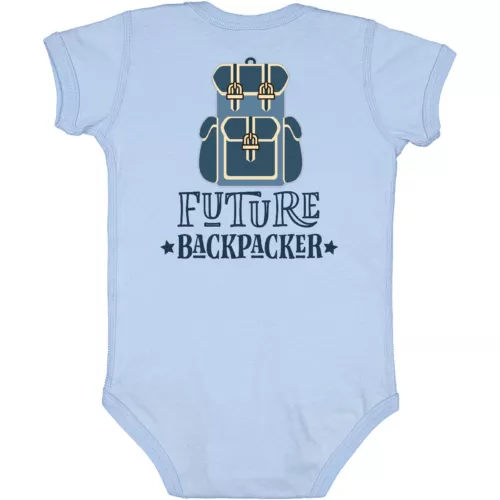 Bella Canvas Hiking Future Backpacker Infant Creeper Backpacking Pack ...