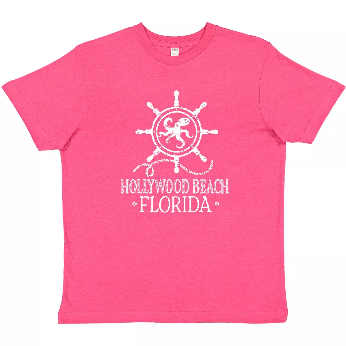Bella Canvas Hollywood Beach Florida Toddler T-Shirt Trip Summer ...