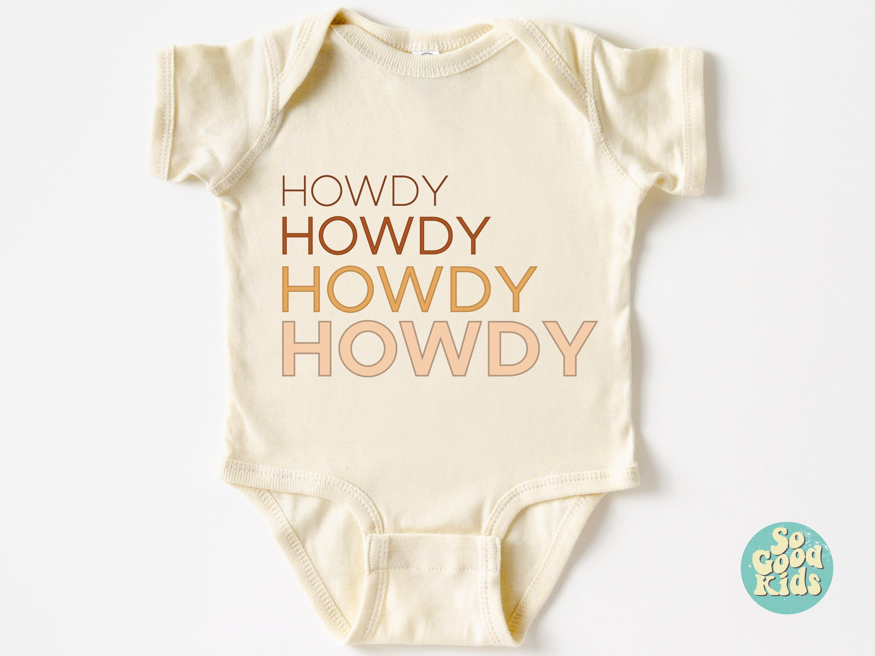 Bella Canvas with Howdy Shirt For Kids,, First Birthday Gift Idea, Idea ...