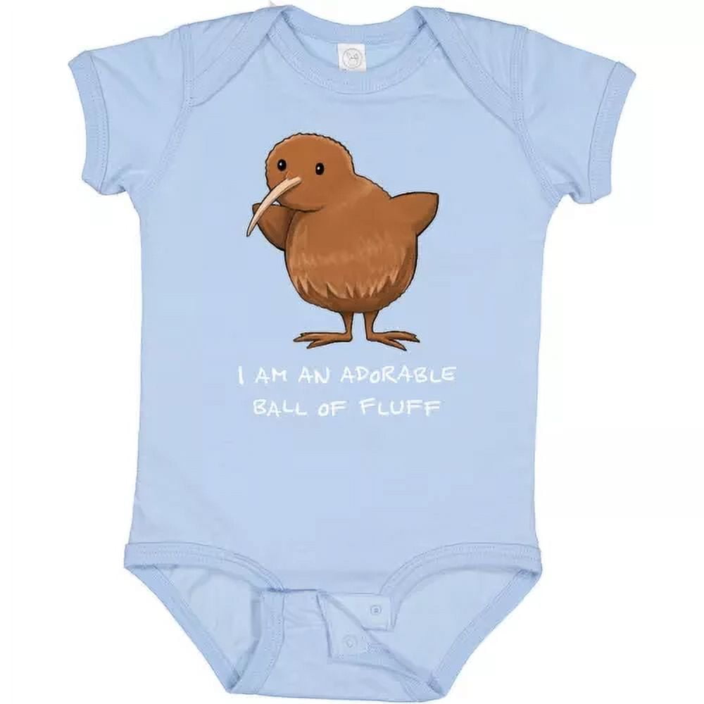 Bella Canvas I Am An Adorable Ball Of Fluff- Cute Kiwi Bird Baby ...