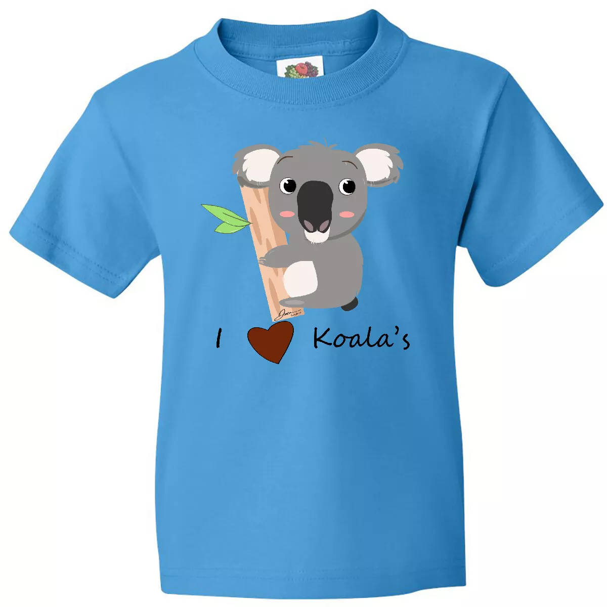 Bella Canvas I Heart Koalas Toddler T-Shirt Animals Mommy Girl Boy Tee ...