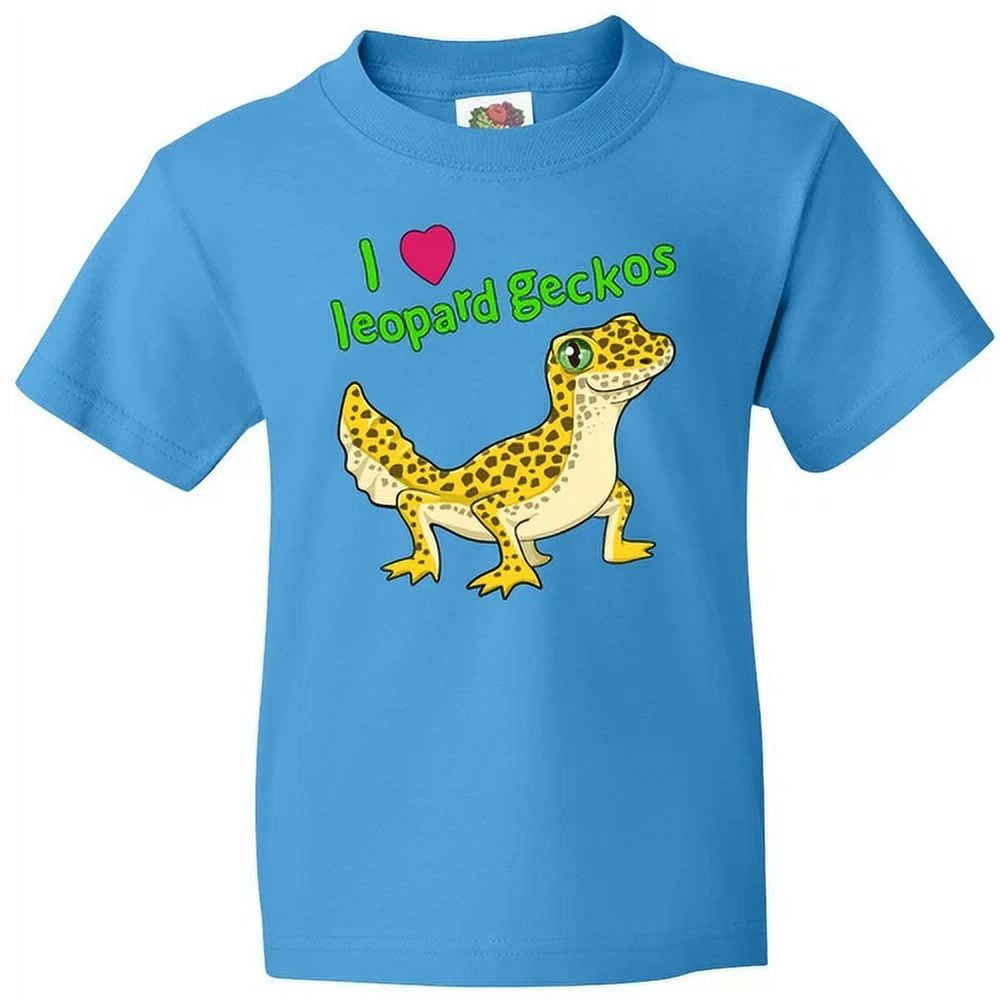Bella Canvas I Love Leopard Geckos Pets Reptiles Cute Lizard Gecko ...