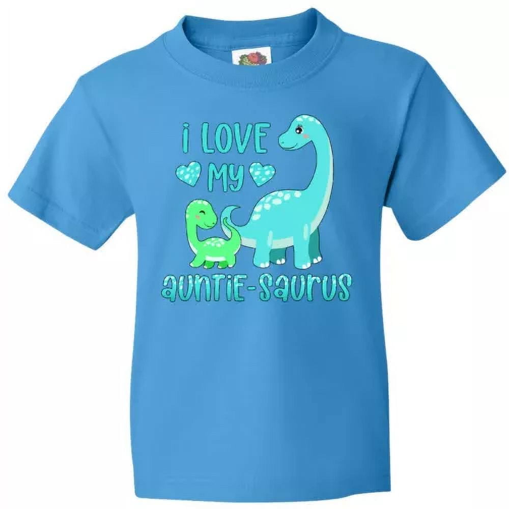 Bella Canvas I Love My Auntie-saurus Cute Brontosaurus Family Aunt Jc Toddler Shirt - Walmart.com