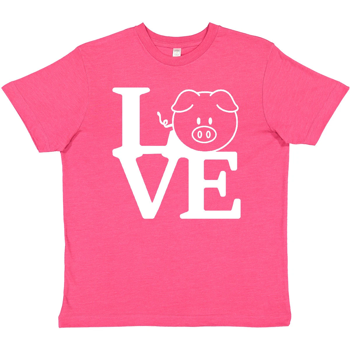 Bella Canvas I Love Pigs 2 Toddler T-Shirt Pet Pig Lover Pot Belly ...