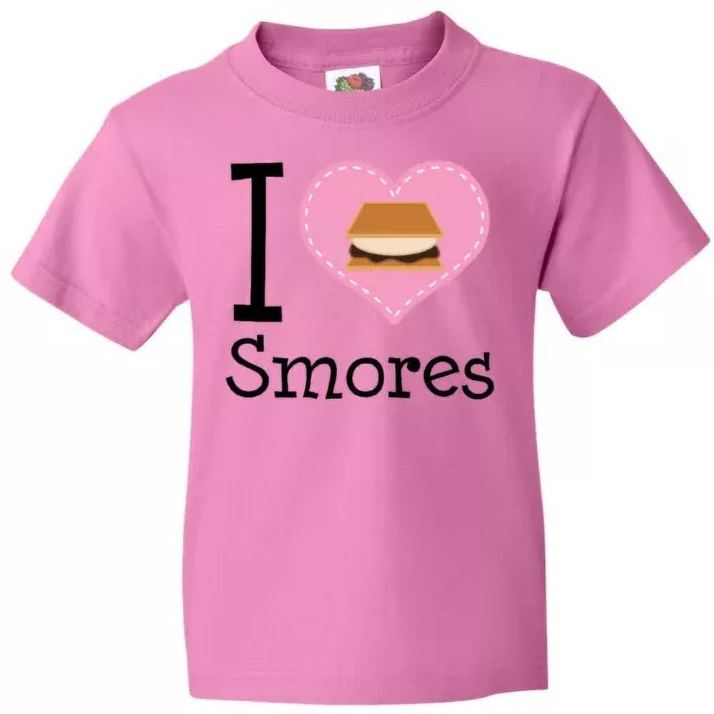 Bella Canvas I Love Smores Smore Graham Cracker Lover Heart Camping ...
