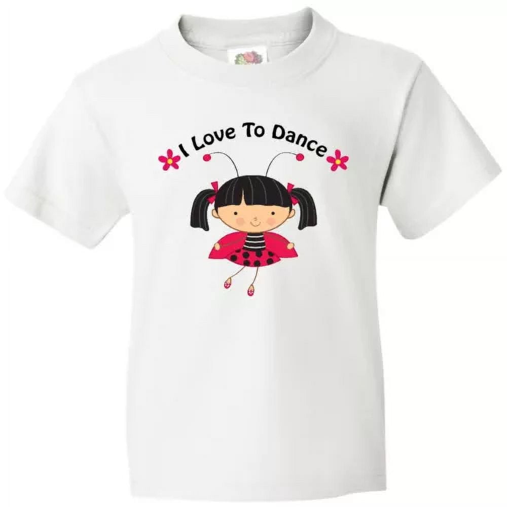 Bella Canvas I Love To Dance Ladybug Dancing Dancer Ballet Girls Gift ...