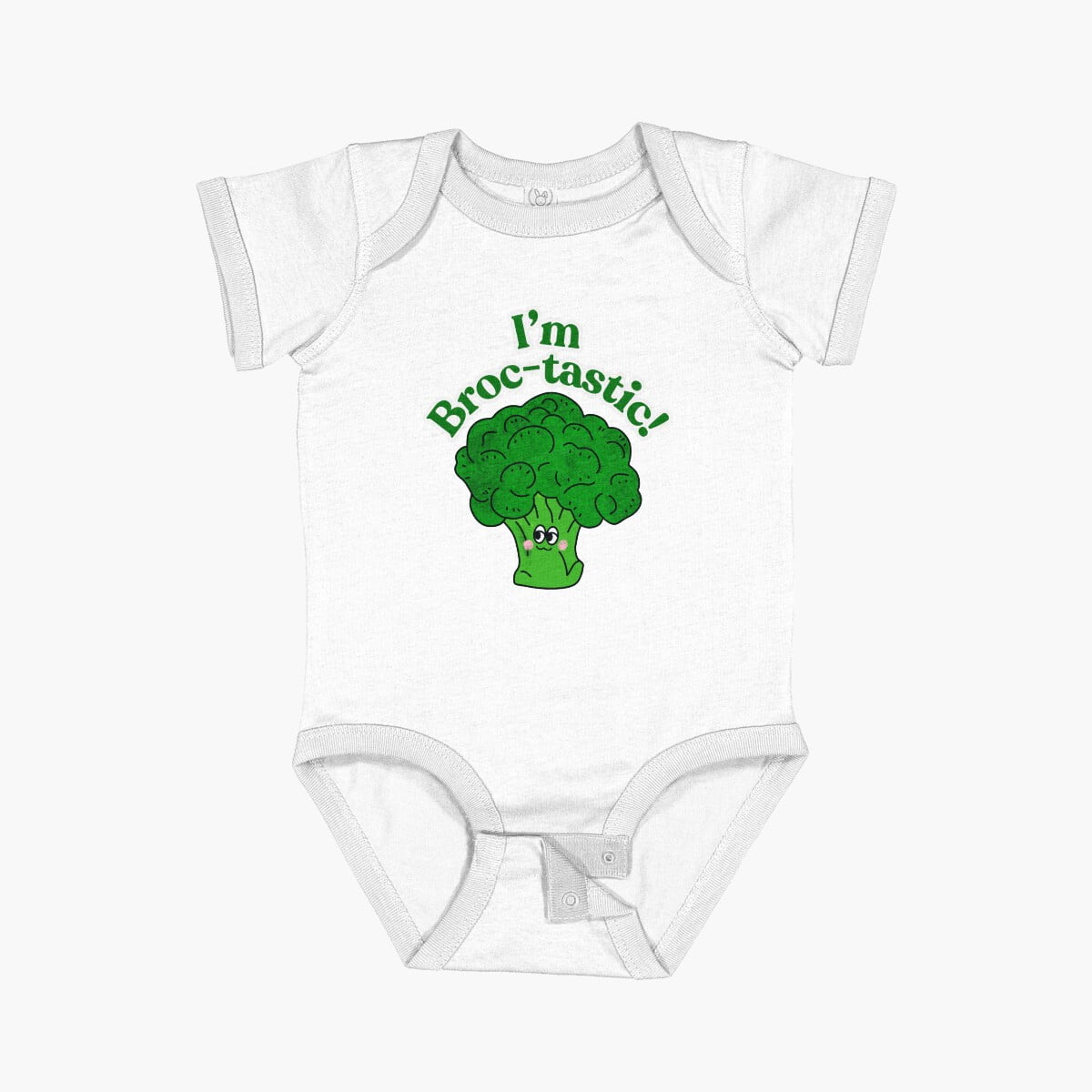 Bella Canvas I'M Broc-Tastic! Short Sleeve Baby One-Piece Newborn ...