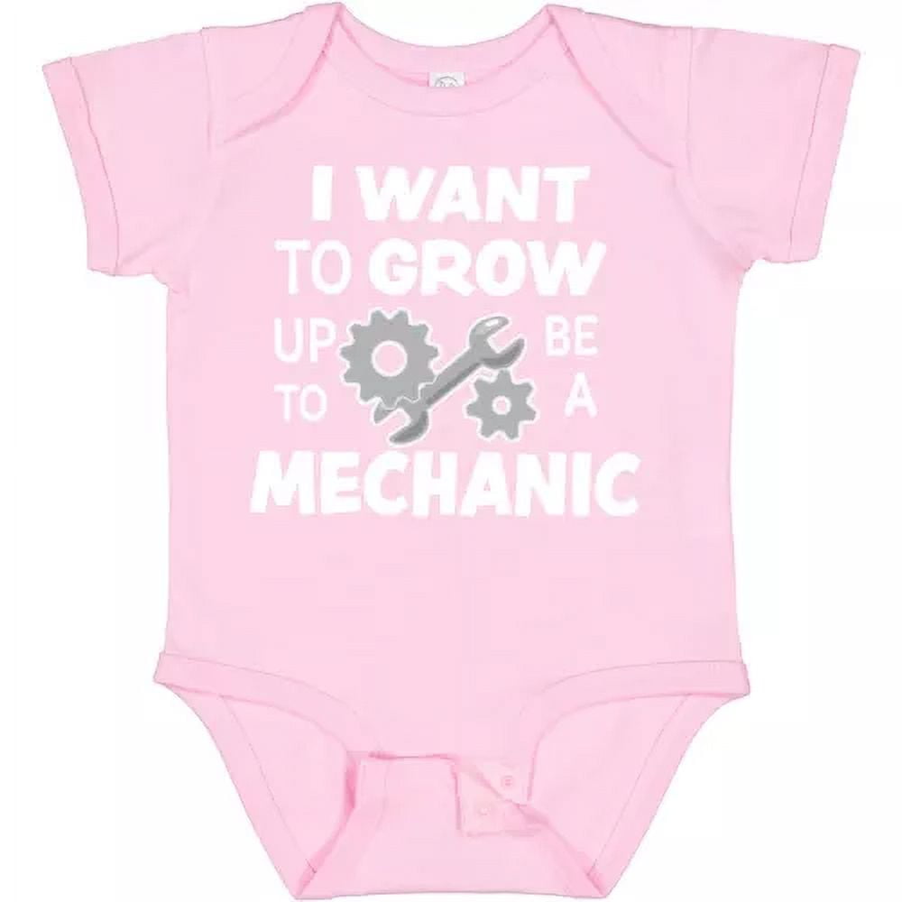 Bella Canvas I Want To Grow Up To Be A Mechanic Baby Children Future ...