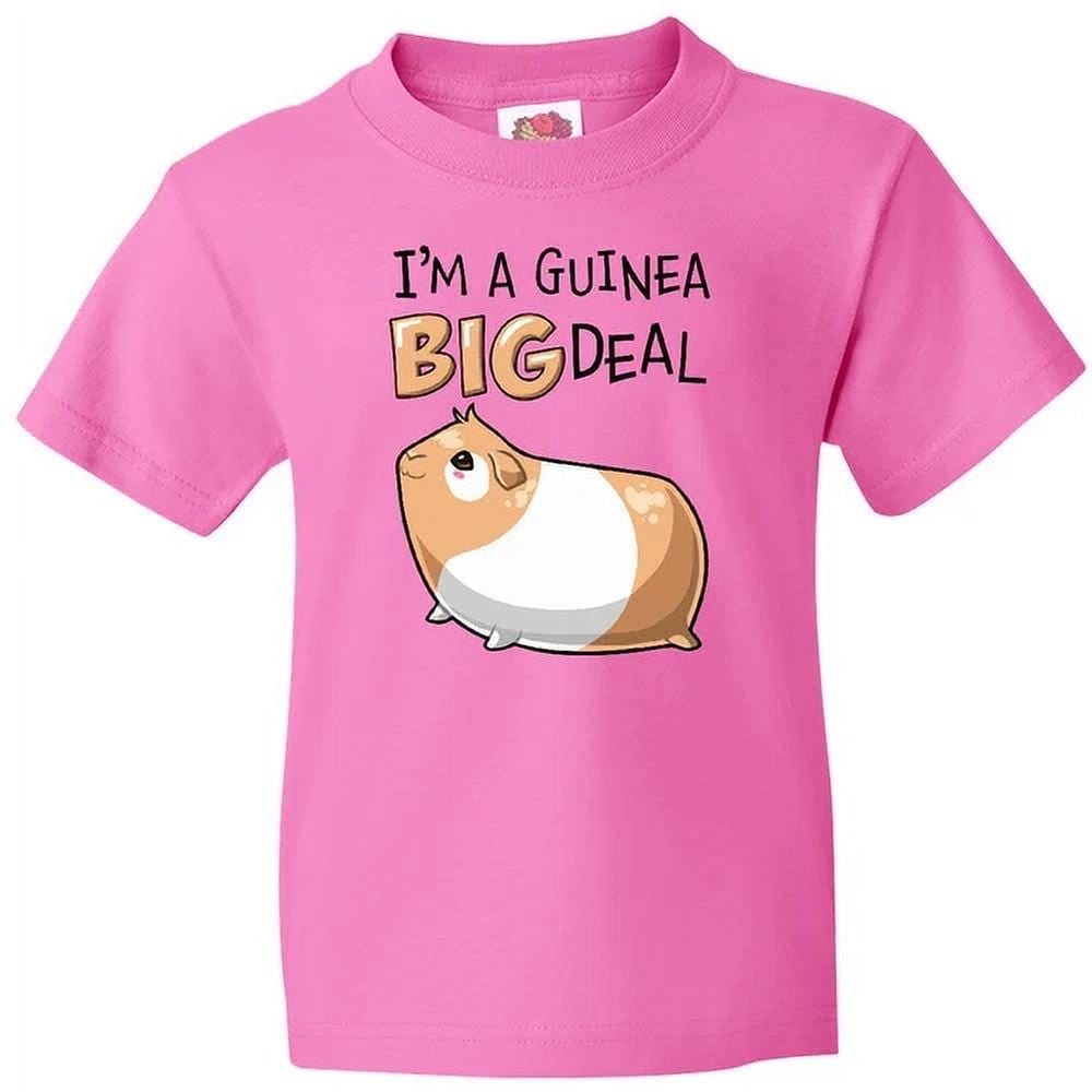 Bella Canvas I'm A Guinea Big Deal With Cute Guinea Pig Animals Piggy Toddler Shirt - Walmart.com